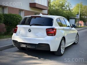 White BMW 118 2012 in Jelgava, with an engine capacity of 2.00 L and mileage of 292 thousand km for 8700 €, photo 7 on AUTOMOTO.COM.LV