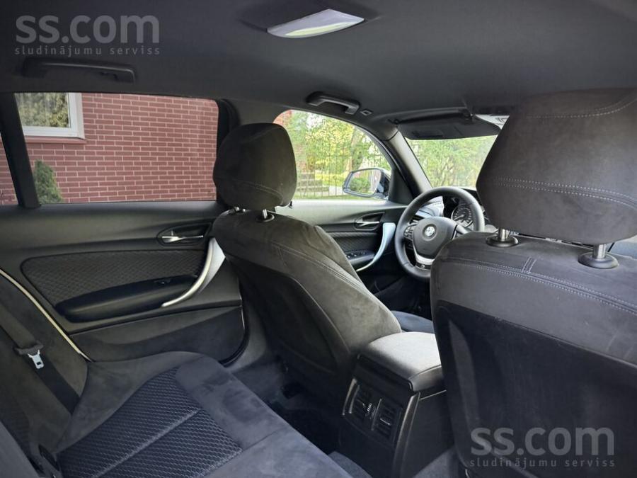 White BMW 118 2012 in Jelgava, with an engine capacity of 2.00 L and mileage of 292 thousand km for 8700 €, photo 17 on AUTOMOTO.COM.LV