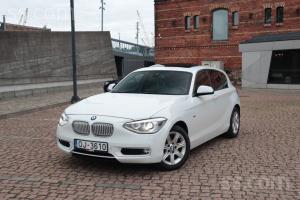 Balts BMW 118 2012 Liepāja, ar dzinēja tilpumu 1.60 L un nobraukumu 200 tūkst. km par 6450 €, foto  vietnē AUTOMOTO.COM.LV