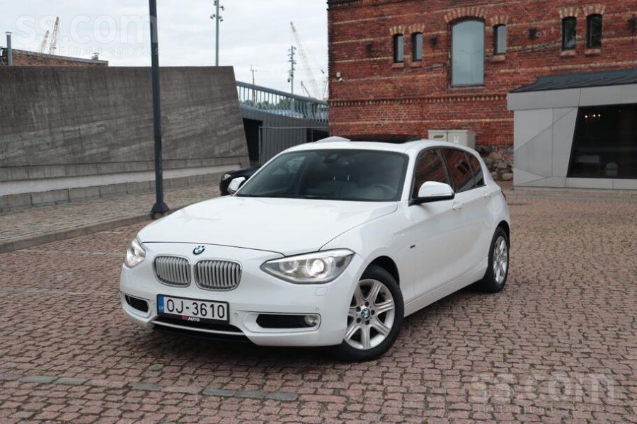 Balts BMW 118 2012 Liepāja, ar dzinēja tilpumu 1.60 L un nobraukumu 200 tūkst. km par 6450 €, foto 1 vietnē AUTOMOTO.COM.LV
