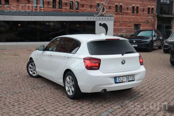 White BMW 118 2012 in Liepaja, with an engine capacity of 1.60 L and mileage of 200 thousand km for 6450 €, photo 2 on AUTOMOTO.COM.LV
