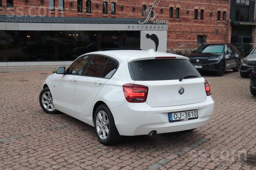 Balts BMW 118 2012 Liepāja, ar dzinēja tilpumu 1.60 L un nobraukumu 200 tūkst. km par 6450 €, foto 3 vietnē AUTOMOTO.COM.LV