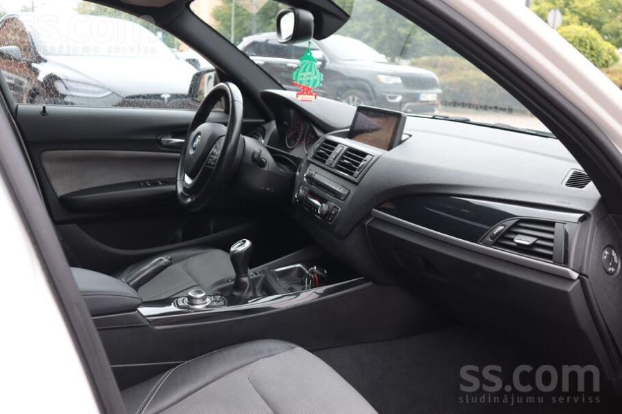 Balts BMW 118 2012 Liepāja, ar dzinēja tilpumu 1.60 L un nobraukumu 200 tūkst. km par 6450 €, foto 18 vietnē AUTOMOTO.COM.LV