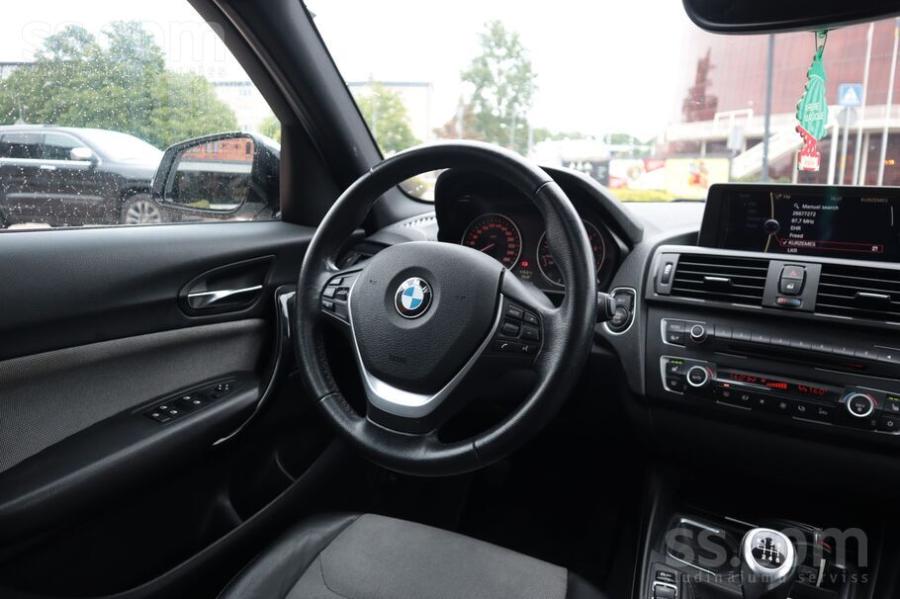Balts BMW 118 2012 Liepāja, ar dzinēja tilpumu 1.60 L un nobraukumu 200 tūkst. km par 6450 €, foto 23 vietnē AUTOMOTO.COM.LV
