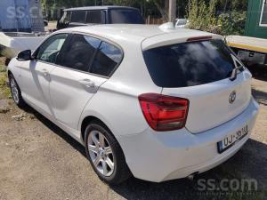 Balts BMW 118 2012 Liepāja, ar dzinēja tilpumu 1.60 L un nobraukumu 201 tūkst. km par 5950 €, foto 6 vietnē AUTOMOTO.COM.LV