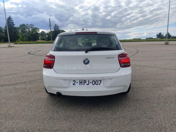 White BMW 118 2012 in Raseiniai, with an engine capacity of 2.00 L and mileage of 244 thousand km for 4750 €, photo 10 on AUTOMOTO.COM.LV