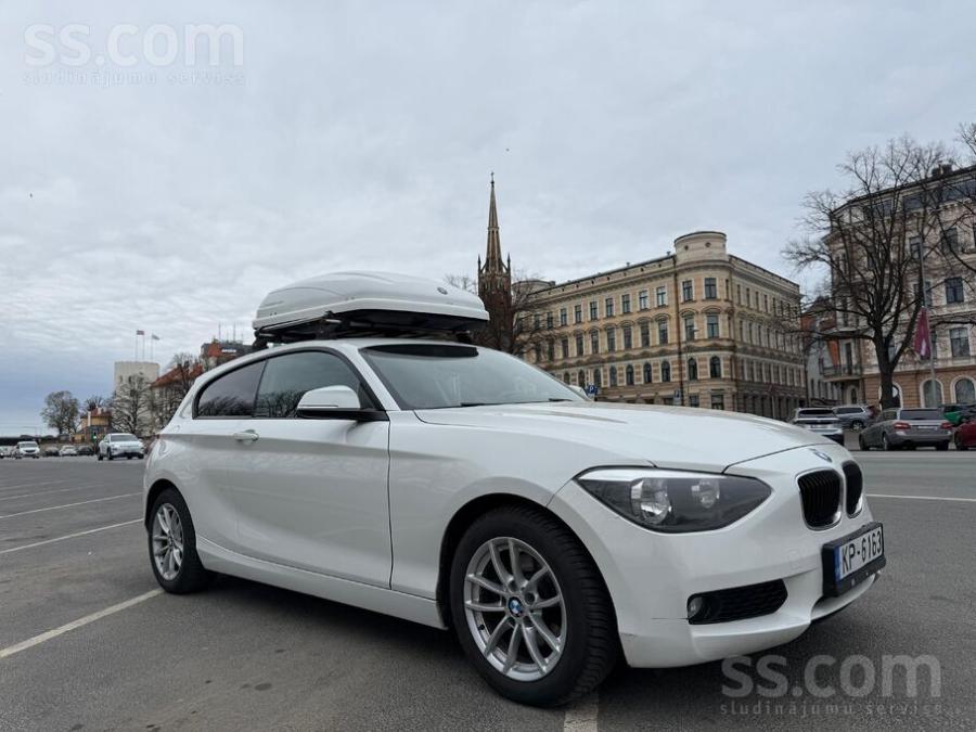 White BMW 118 2013 in Jurmala, with an engine capacity of 1.60 L and mileage of 266 thousand km for 5900 €, photo 5 on AUTOMOTO.COM.LV