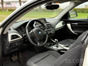 White BMW 118 2013 in Jurmala, with an engine capacity of 1.60 L and mileage of 266 thousand km for 5900 €, photo 10 on AUTOMOTO.COM.LV