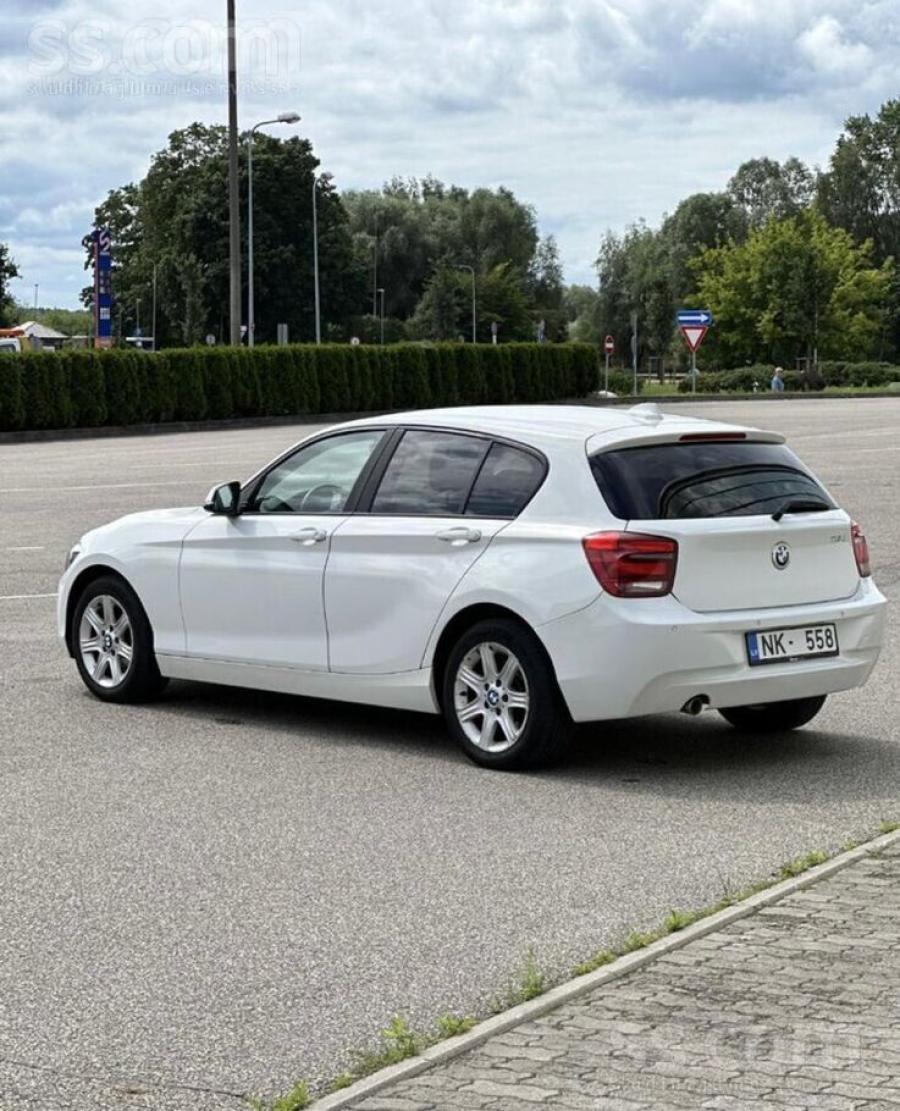Balts BMW 118 2013 Rīga, ar dzinēja tilpumu 2.00 L un nobraukumu 170 tūkst. km par 6500 €, foto 3 vietnē AUTOMOTO.COM.LV