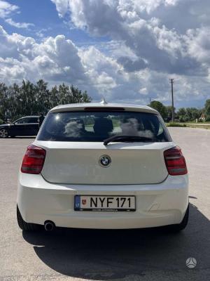White BMW 118 2013 in Kaunas, with an engine capacity of 2.00 L and mileage of 229 thousand km for 7850 €, photo 5 on AUTOMOTO.COM.LV