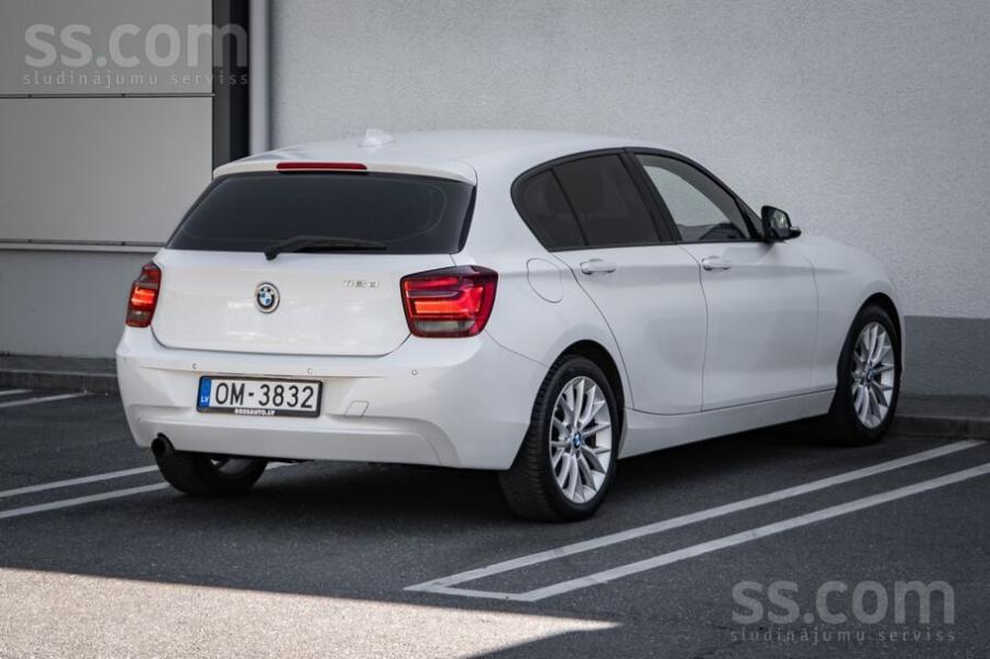 Balts BMW 118 2014 Rīga, ar dzinēja tilpumu 2.00 L un nobraukumu 202 tūkst. km par 6750 €, foto 5 vietnē AUTOMOTO.COM.LV