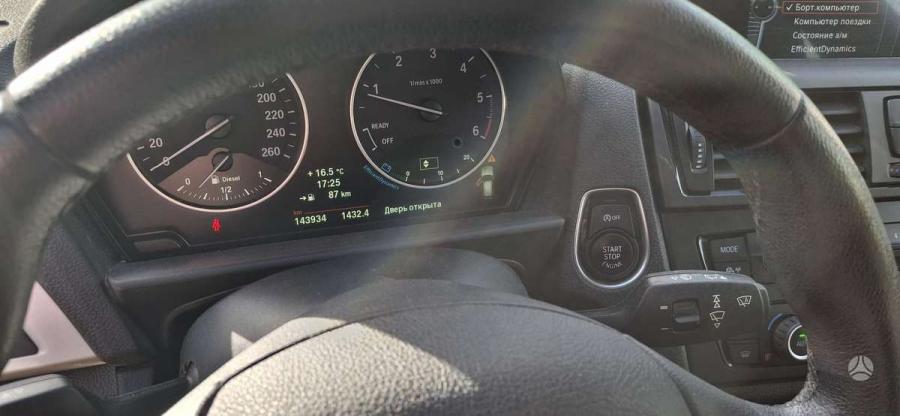 White BMW 118 2014 in Rokiskis, with an engine capacity of 2.00 L and mileage of 143 thousand km for 6399 €, photo 15 on AUTOMOTO.COM.LV