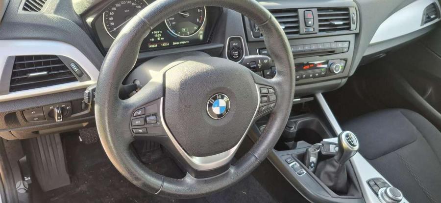 White BMW 118 2014 in Rokiskis, with an engine capacity of 2.00 L and mileage of 143 thousand km for 6200 €, photo 14 on AUTOMOTO.COM.LV