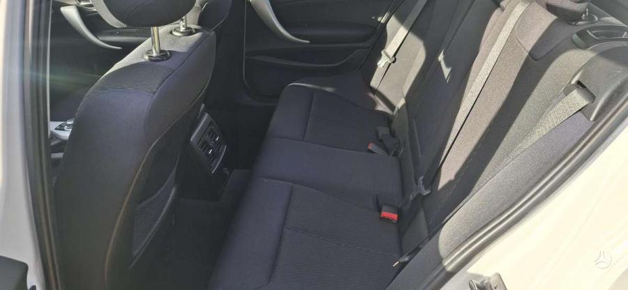 White BMW 118 2014 in Rokiskis, with an engine capacity of 2.00 L and mileage of 143 thousand km for 6200 €, photo 18 on AUTOMOTO.COM.LV