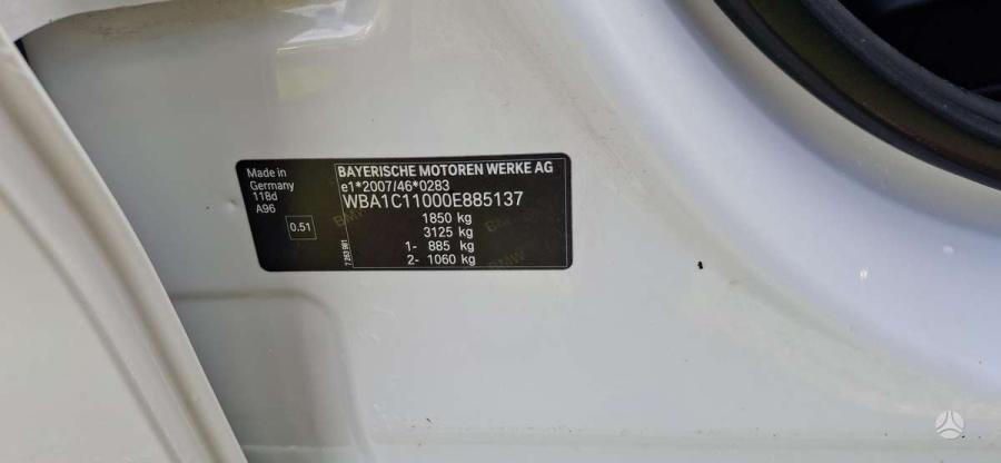 White BMW 118 2014 in Rokiskis, with an engine capacity of 2.00 L and mileage of 143 thousand km for 6200 €, photo 20 on AUTOMOTO.COM.LV