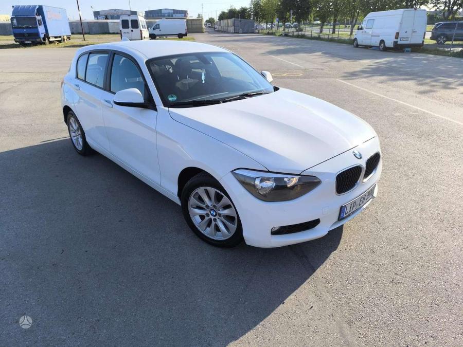 Balts BMW 118 2014 Šauļi, ar dzinēja tilpumu 2.00 L un nobraukumu 252 tūkst. km par 4450 €, foto 1 vietnē AUTOMOTO.COM.LV