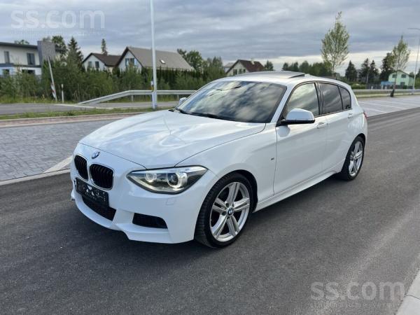 White BMW 118 2015 in Jelgava, with an engine capacity of 2.00 L and mileage of 225 thousand km for 10700 €, photo 3 on AUTOMOTO.COM.LV