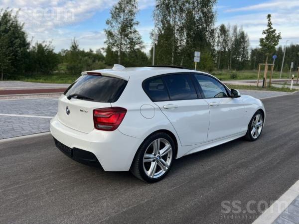 White BMW 118 2015 in Jelgava, with an engine capacity of 2.00 L and mileage of 225 thousand km for 10700 €, photo 7 on AUTOMOTO.COM.LV