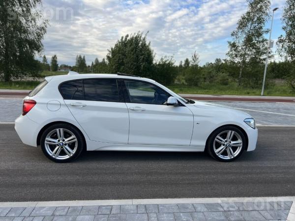 White BMW 118 2015 in Jelgava, with an engine capacity of 2.00 L and mileage of 225 thousand km for 10700 €, photo 8 on AUTOMOTO.COM.LV
