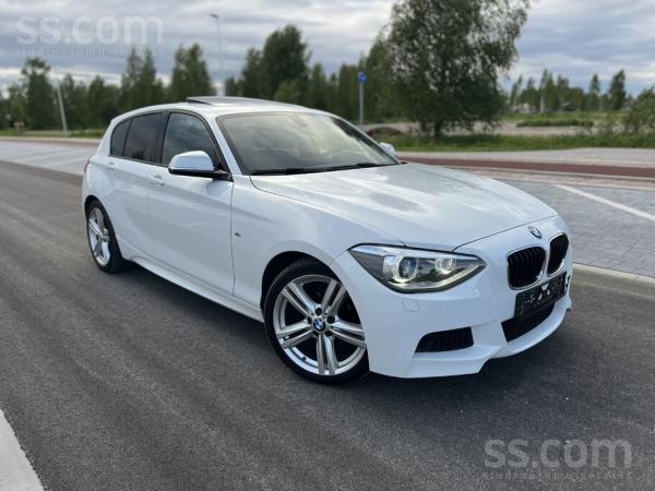 White BMW 118 2015 in Jelgava, with an engine capacity of 2.00 L and mileage of 225 thousand km for 10700 €, photo 10 on AUTOMOTO.COM.LV