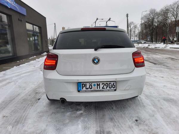 Balts BMW 118 2015 Viļņa, ar dzinēja tilpumu 2.00 L un nobraukumu 188 tūkst. km par 8200 €, foto 8 vietnē AUTOMOTO.COM.LV