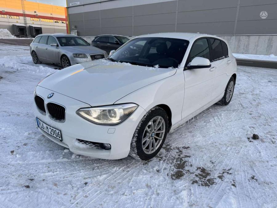 Balts BMW 118 2015 Viļņa, ar dzinēja tilpumu 2.00 L un nobraukumu 188 tūkst. km par 8300 €, foto 2 vietnē AUTOMOTO.COM.LV