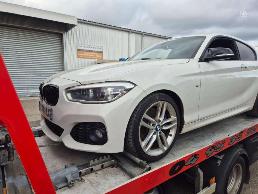 White BMW 118 2015 in Taurage, with an engine capacity of 2.00 L and mileage of 173 thousand km for 5800 €, photo 1 on AUTOMOTO.COM.LV