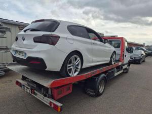 White BMW 118 2015 in Taurage, with an engine capacity of 2.00 L and mileage of 173 thousand km for 5800 €, photo 5 on AUTOMOTO.COM.LV