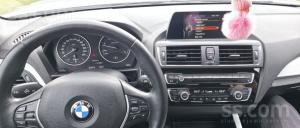 White BMW 118 2015 in Riga, with an engine capacity of 2.00 L and mileage of 230 thousand km for 8999 €, photo 9 on AUTOMOTO.COM.LV