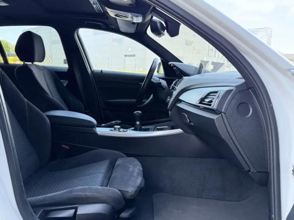 White BMW 118 2015 in Riga, with an engine capacity of 2.00 L and mileage of 267 thousand km for 9495 €, photo 10 on AUTOMOTO.COM.LV