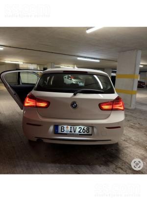 White BMW 118 2016 in Riga, with an engine capacity of 1.50 L and mileage of 72 thousand km for 12300 €, photo 9 on AUTOMOTO.COM.LV