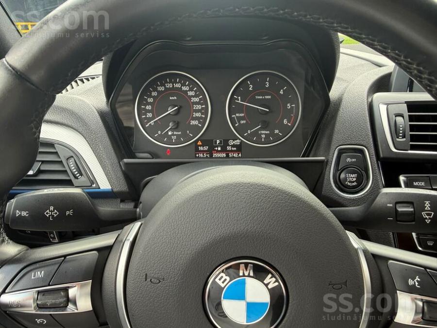 Balts BMW 118 2016 Rīga, ar dzinēja tilpumu 2.00 L un nobraukumu 255 tūkst. km par 12000 €, foto 6 vietnē AUTOMOTO.COM.LV