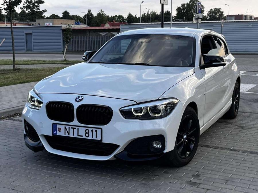 Balts BMW 118 2016 Ukmergė, ar dzinēja tilpumu 1.50 L un nobraukumu 111 tūkst. km par 9100 €, foto 5 vietnē AUTOMOTO.COM.LV
