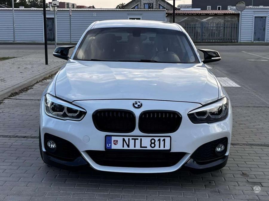 Balts BMW 118 2016 Ukmergė, ar dzinēja tilpumu 1.50 L un nobraukumu 111 tūkst. km par 9100 €, foto 6 vietnē AUTOMOTO.COM.LV