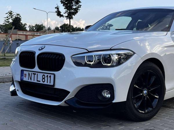 Balts BMW 118 2016 Ukmergė, ar dzinēja tilpumu 1.50 L un nobraukumu 111 tūkst. km par 9100 €, foto 6 vietnē AUTOMOTO.COM.LV