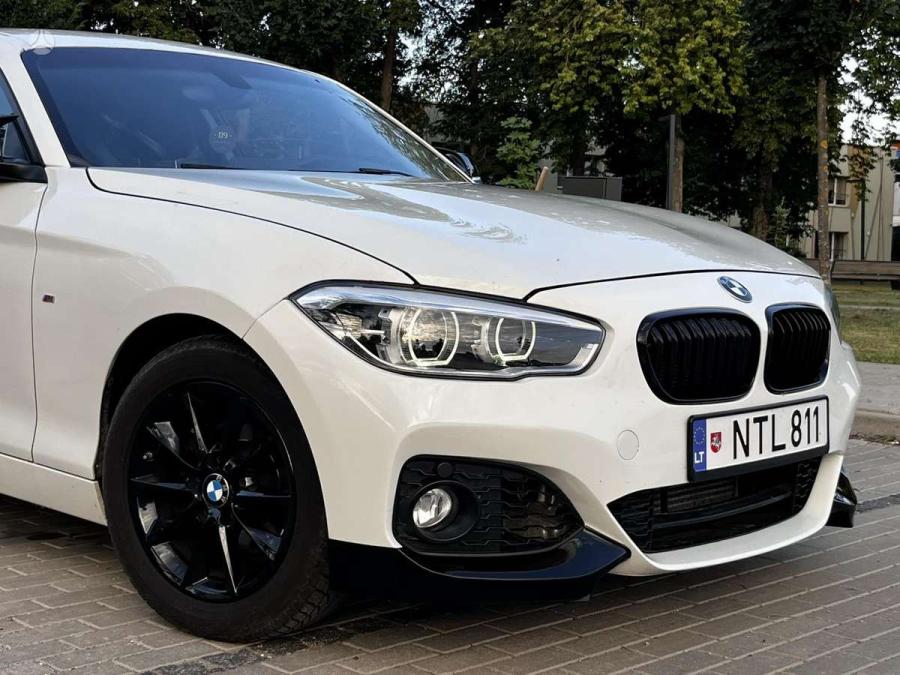 Balts BMW 118 2016 Ukmergė, ar dzinēja tilpumu 1.50 L un nobraukumu 111 tūkst. km par 9100 €, foto 18 vietnē AUTOMOTO.COM.LV
