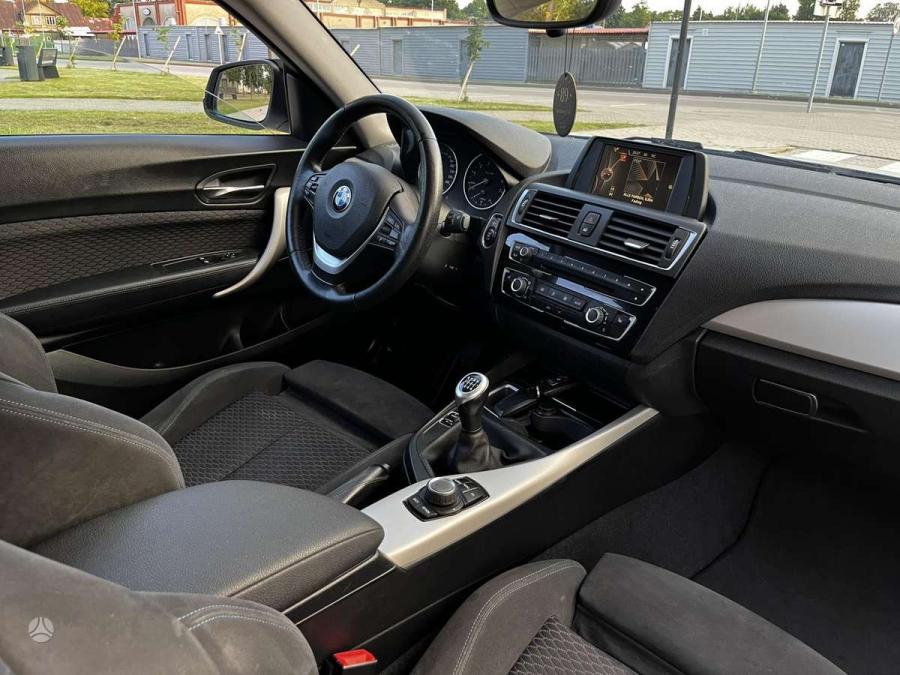 Balts BMW 118 2016 Ukmergė, ar dzinēja tilpumu 1.50 L un nobraukumu 111 tūkst. km par 9100 €, foto 19 vietnē AUTOMOTO.COM.LV
