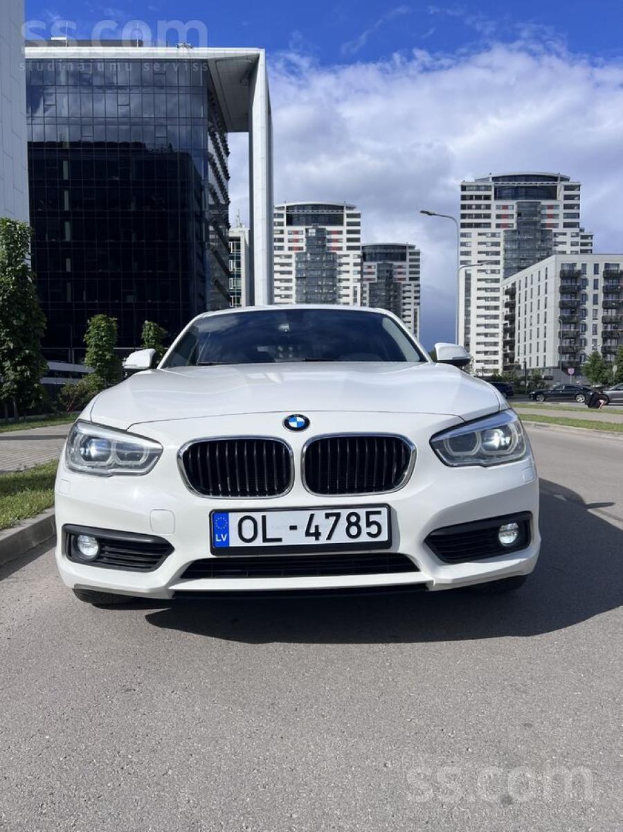 Balts BMW 118 2017 Rīga, ar dzinēja tilpumu 2.00 L un nobraukumu 0 tūkst. km par 8990 €, foto 1 vietnē AUTOMOTO.COM.LV