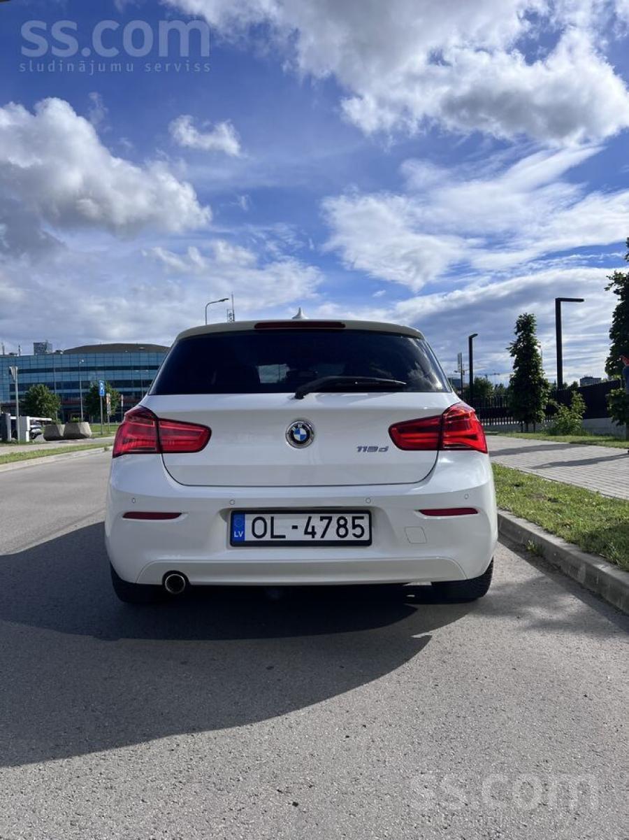 Balts BMW 118 2017 Rīga, ar dzinēja tilpumu 2.00 L un nobraukumu 0 tūkst. km par 8990 €, foto 6 vietnē AUTOMOTO.COM.LV