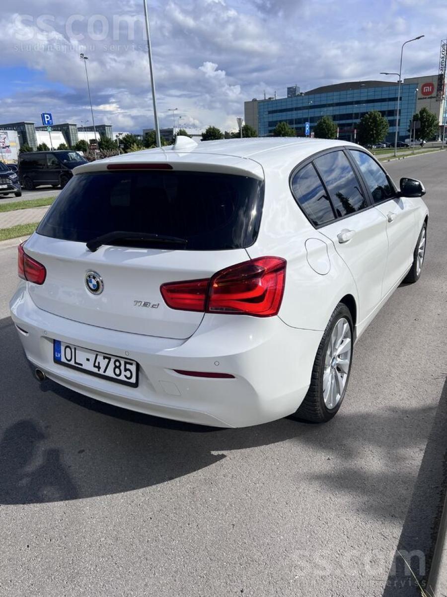 Balts BMW 118 2017 Rīga, ar dzinēja tilpumu 2.00 L un nobraukumu 0 tūkst. km par 8990 €, foto 7 vietnē AUTOMOTO.COM.LV