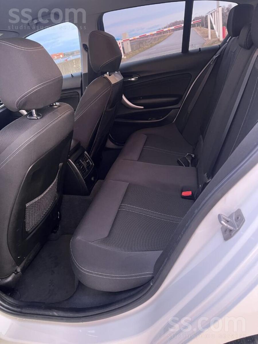 Balts BMW 118 2017 Rīga, ar dzinēja tilpumu 2.00 L un nobraukumu 0 tūkst. km par 8990 €, foto 10 vietnē AUTOMOTO.COM.LV