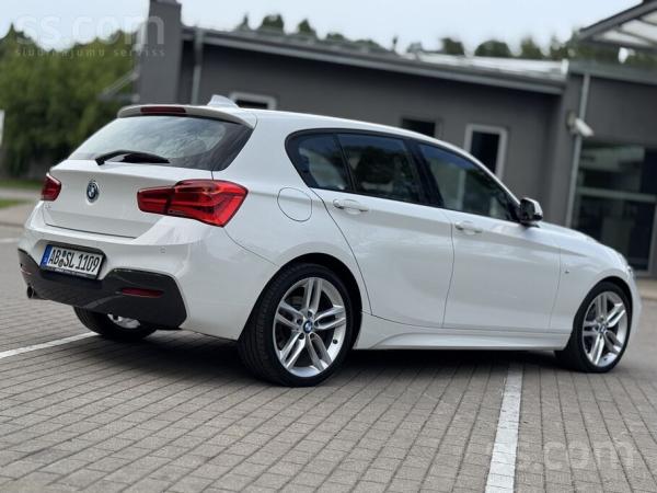 White BMW 118 2017 in Jurmala, with an engine capacity of 2.00 L and mileage of 285 thousand km for 9390 €, photo 4 on AUTOMOTO.COM.LV