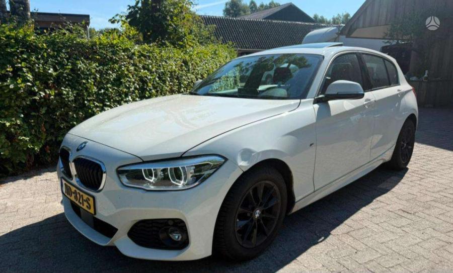 White BMW 118 2017 in Vilnius, with an engine capacity of 1.50 L and mileage of 257 thousand km for 7700 €, photo 1 on AUTOMOTO.COM.LV