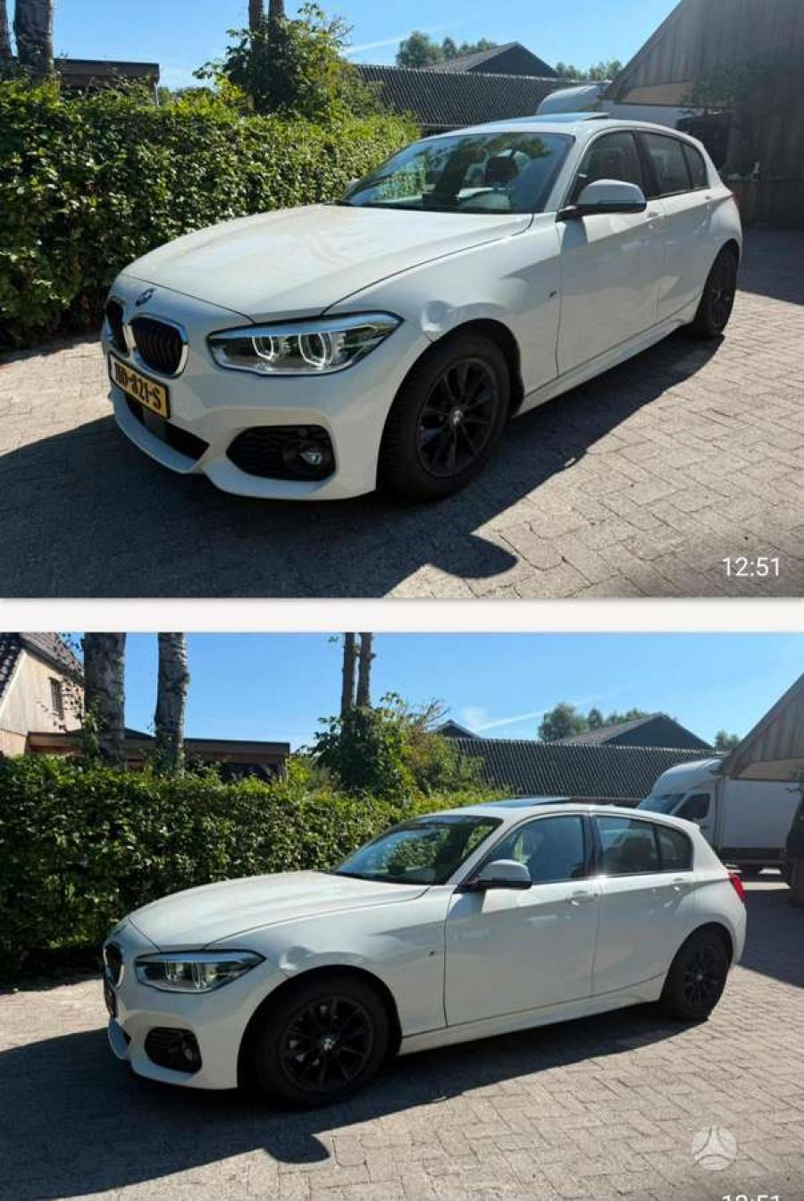 White BMW 118 2017 in Vilnius, with an engine capacity of 1.50 L and mileage of 257 thousand km for 7700 €, photo 3 on AUTOMOTO.COM.LV