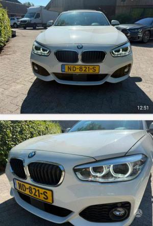White BMW 118 2017 in Vilnius, with an engine capacity of 1.50 L and mileage of 257 thousand km for 7700 €, photo 6 on AUTOMOTO.COM.LV