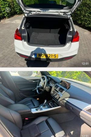 White BMW 118 2017 in Vilnius, with an engine capacity of 1.50 L and mileage of 257 thousand km for 7700 €, photo 8 on AUTOMOTO.COM.LV