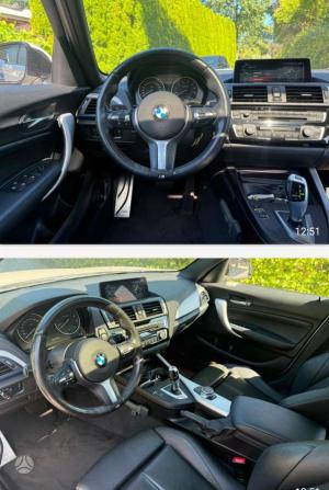White BMW 118 2017 in Vilnius, with an engine capacity of 1.50 L and mileage of 257 thousand km for 7700 €, photo 10 on AUTOMOTO.COM.LV