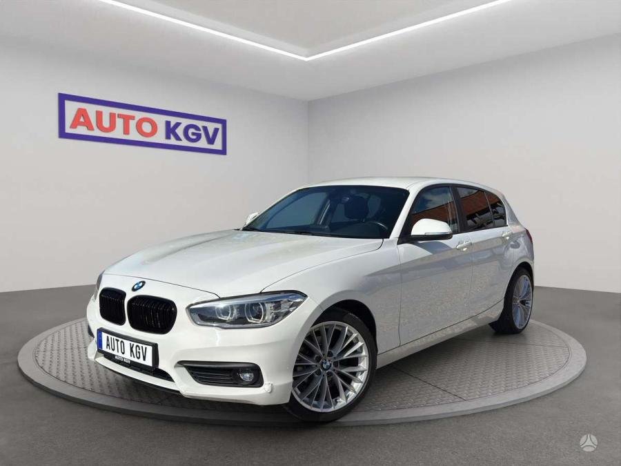 White BMW 118 2018 in Klaipeda, with an engine capacity of 1.50 L and mileage of 252 thousand km for 10499 €, photo 1 on AUTOMOTO.COM.LV