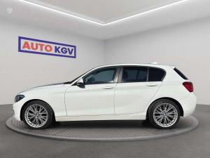 White BMW 118 2018 in Klaipeda, with an engine capacity of 1.50 L and mileage of 252 thousand km for 10499 €, photo 3 on AUTOMOTO.COM.LV