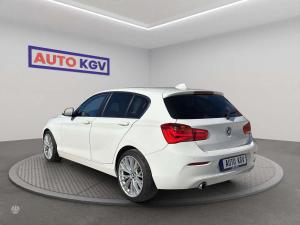 White BMW 118 2018 in Klaipeda, with an engine capacity of 1.50 L and mileage of 252 thousand km for 10499 €, photo 4 on AUTOMOTO.COM.LV